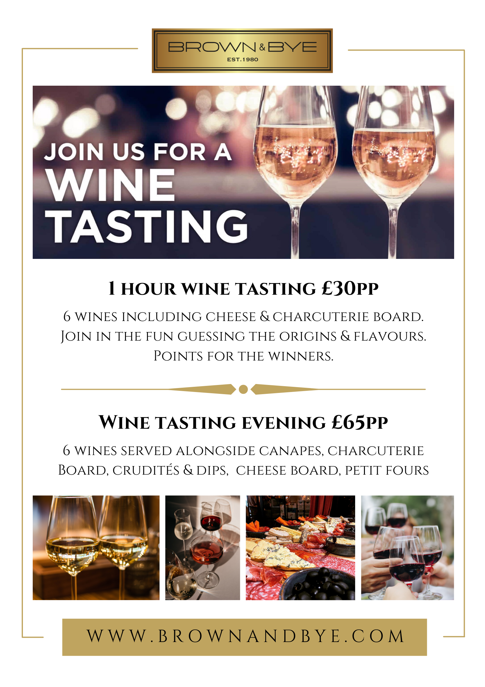Wine Tasting - Brown & Bye